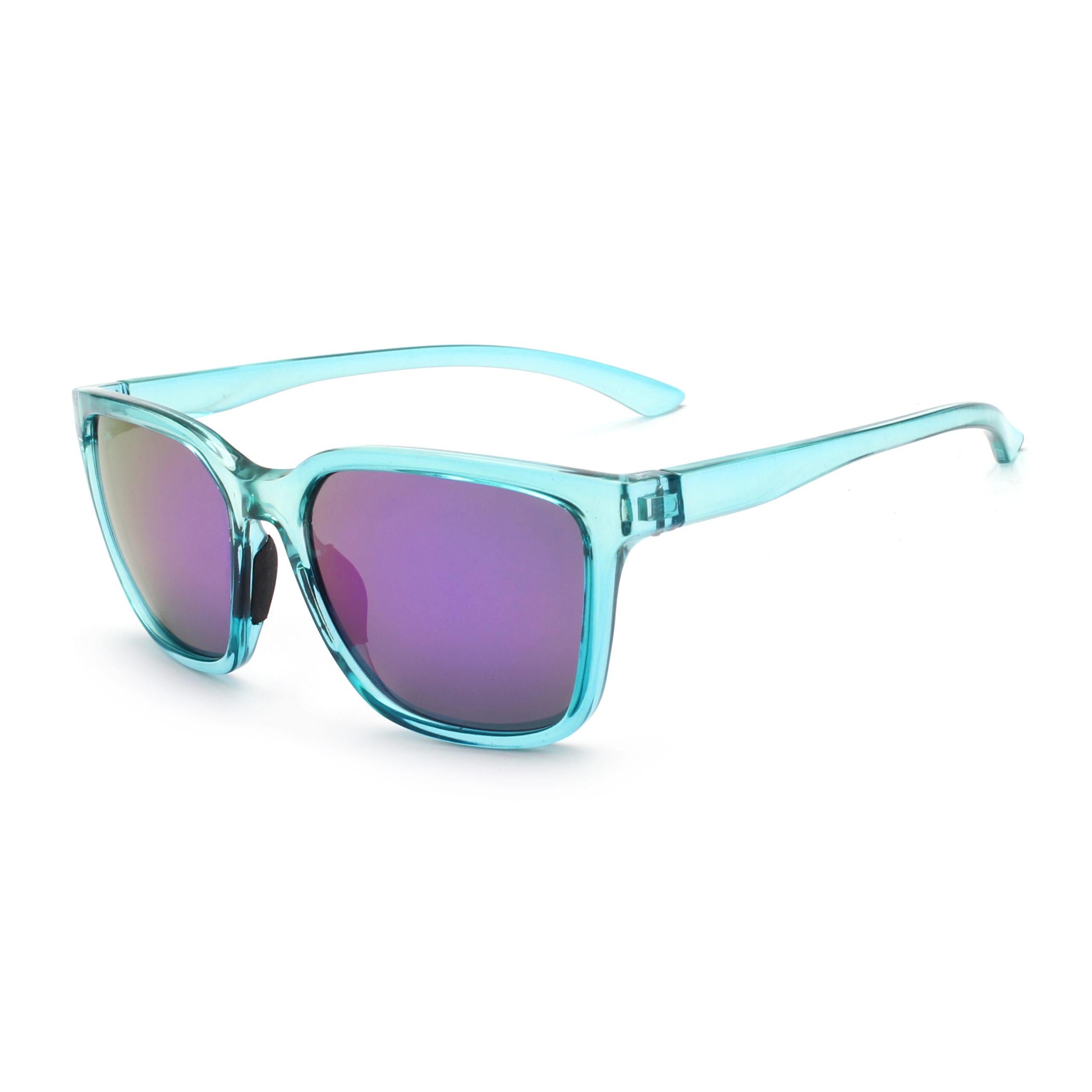Fashion Sunglasses with Reflective Blue Lenses and Modern Design for ...