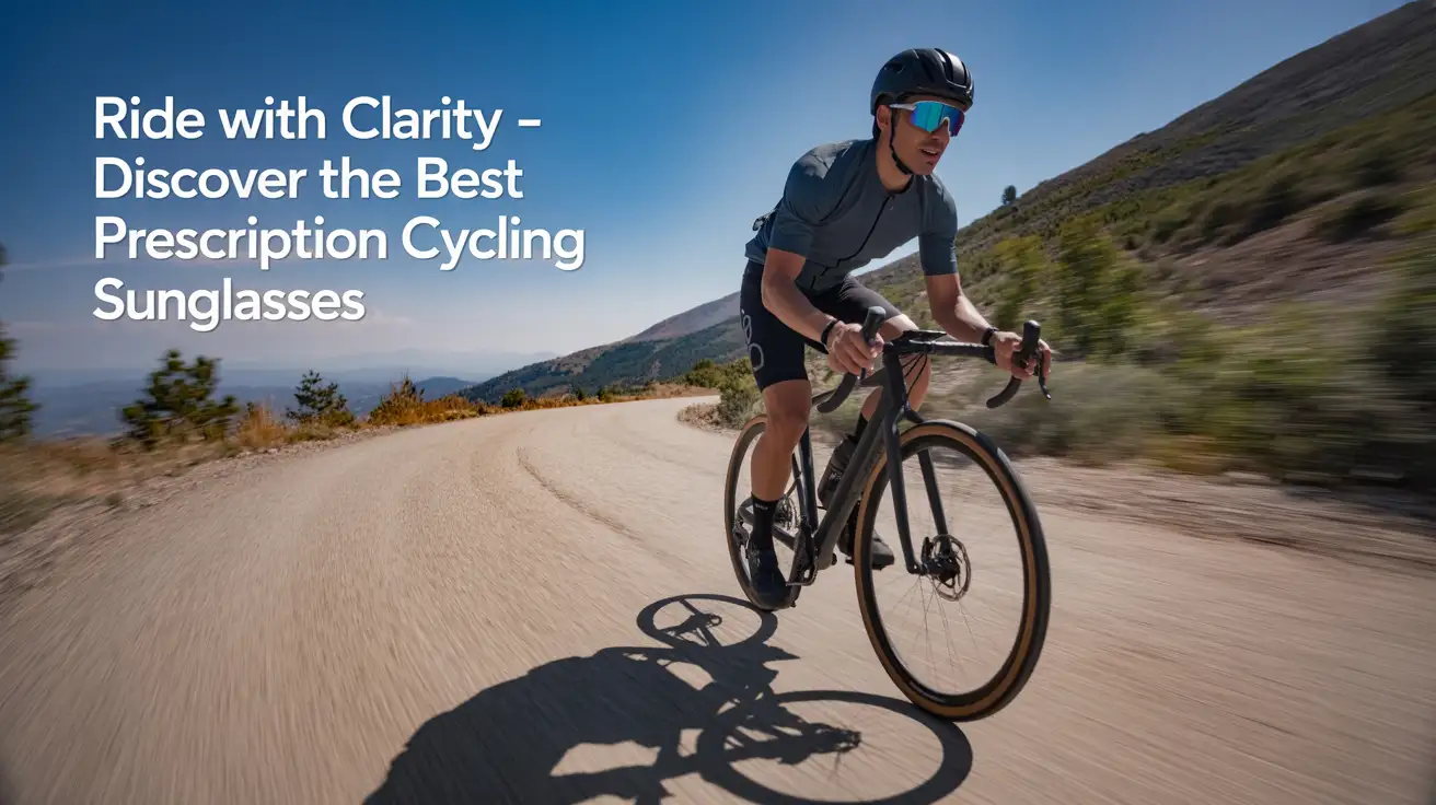 Prescription Cycling Sunglasses: Clear Vision, Sun Protection ...